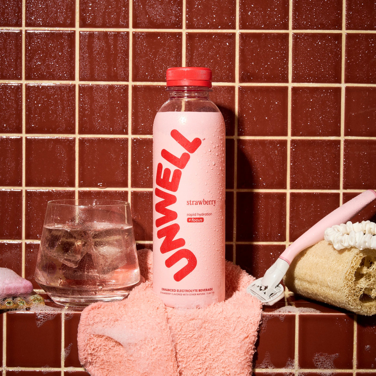 Strawberry Electrolyte Drink – UNWELL HYDRATION