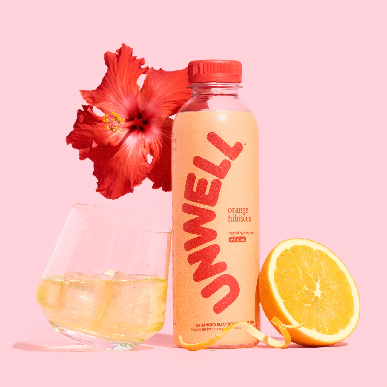 Orange Hibiscus Electrolyte Drink – UNWELL HYDRATION